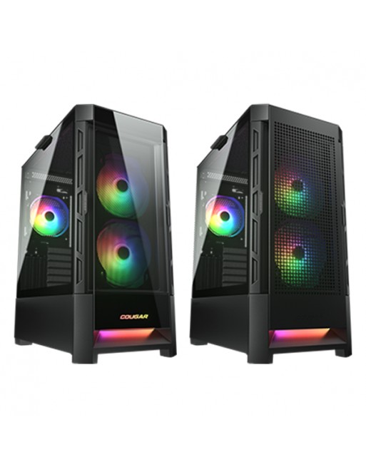 COUGAR DUOFACE RGB MESH TG MID-TOWER GAMING CASE