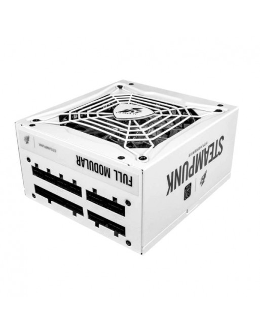 1STPLAYER STEAMPUNK SERIES 80+ SILVER FULL MODULAR PSU (WHITE)