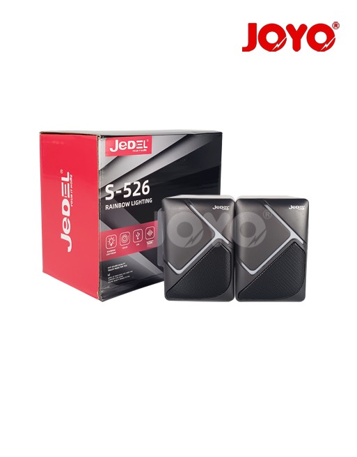 JEDEL S526 USB POWERED STEREO PC SPEAKE USB + 3.5MM