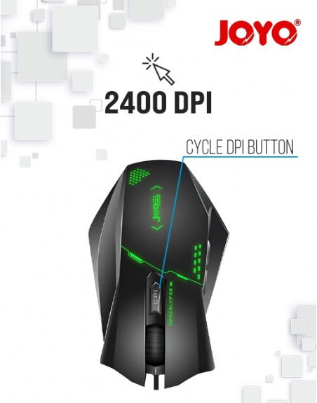 JEDEL GM300 APOCALYPSE GAMING MOUSE