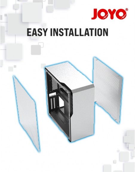 ALMORDOR SILVERLINING 160G M-ATX GAMING CASE