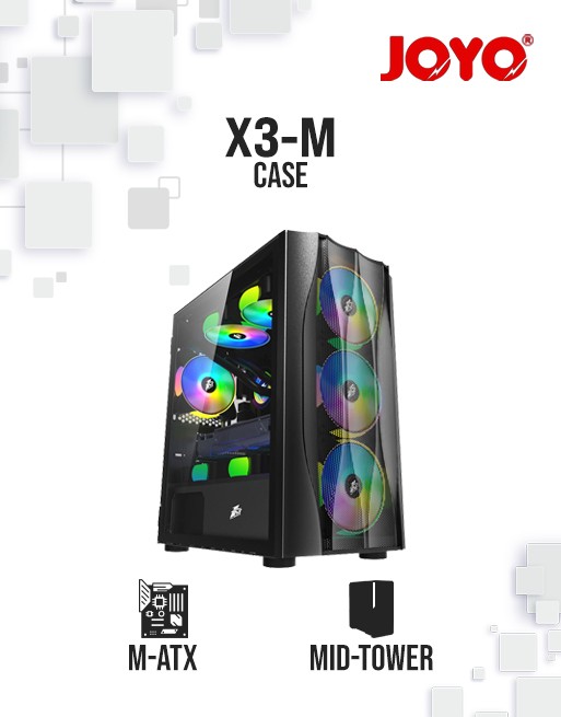 1STPLAYER FIREBASE X3-M MID-TOWER GAMING CASE