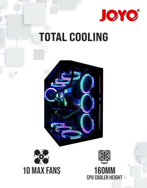 1STPLAYER SP8 ATX GAMING CASE