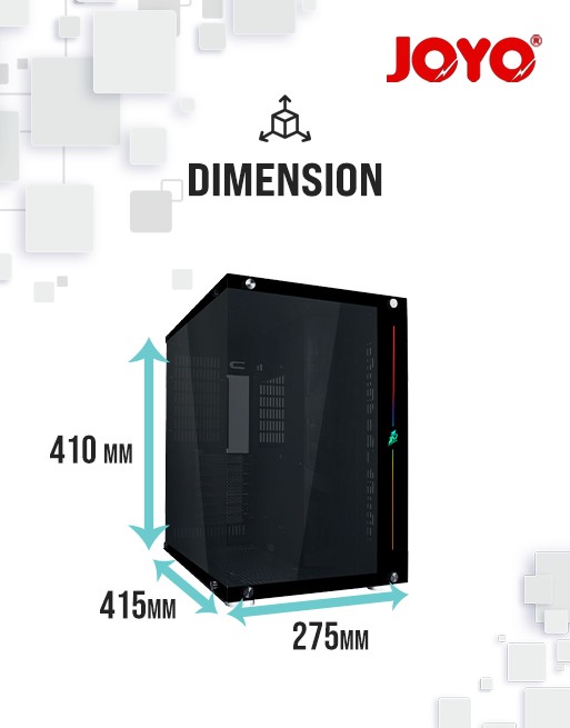1STPLAYER SP8 ATX GAMING CASE